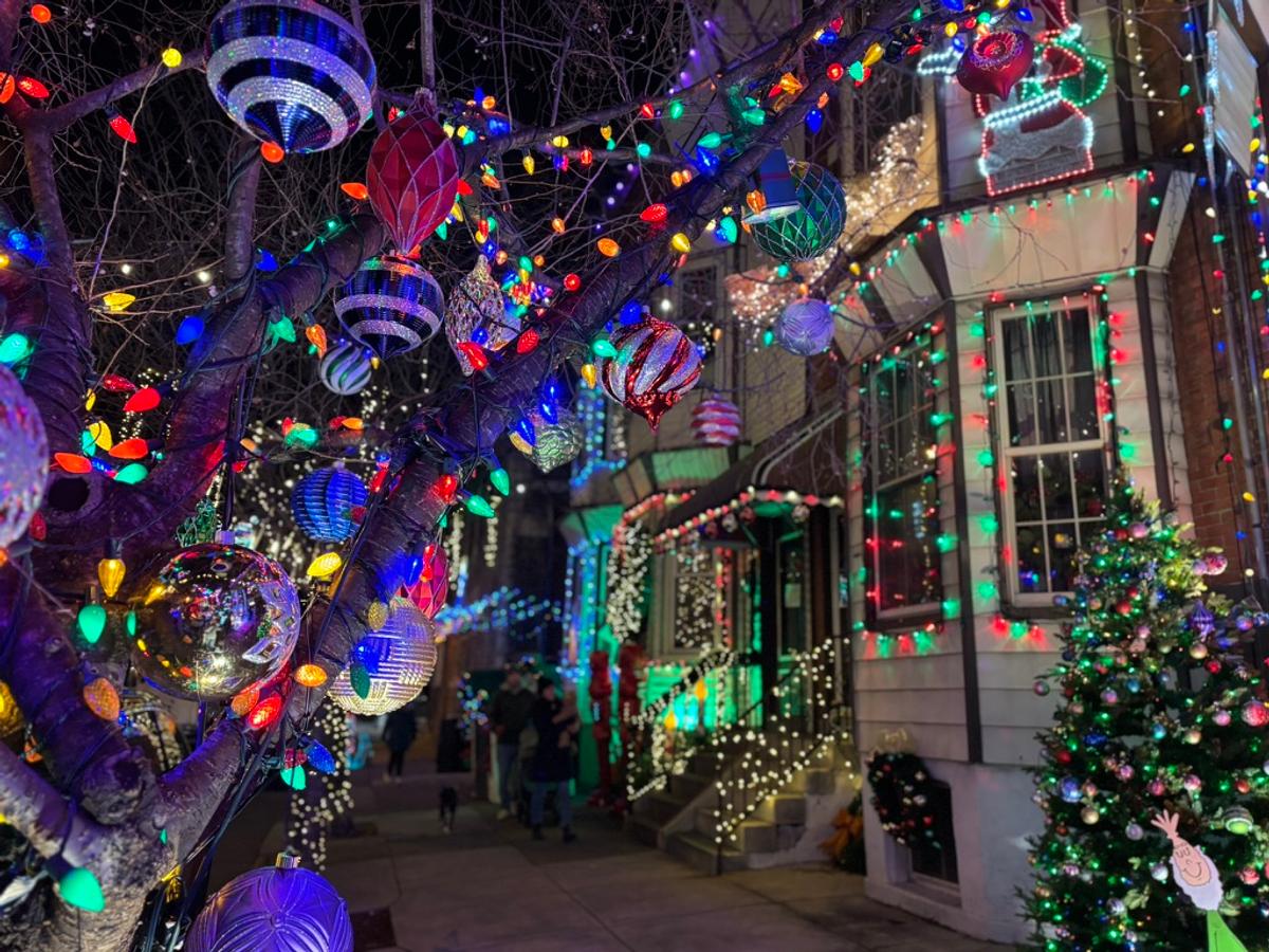 On this Philadelphia street, residents deck the sidewalks • Spotlight PA