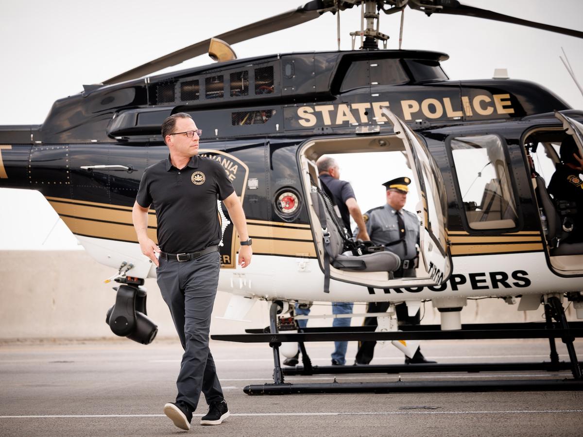 Shapiro to disclose State Police flights after scrutiny • Spotlight PA