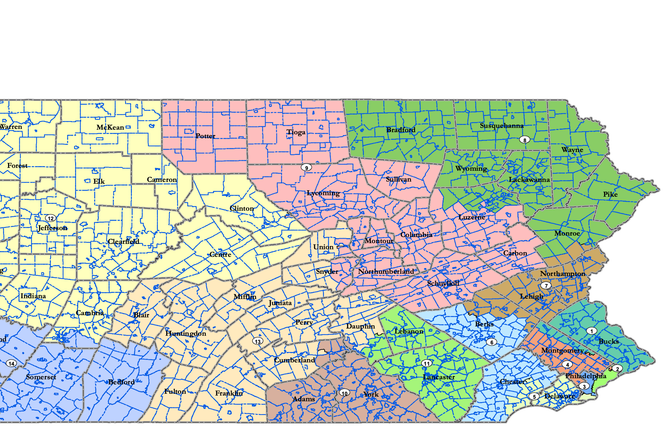 Pa. House approves proposed congressional map as court challenges loom ...